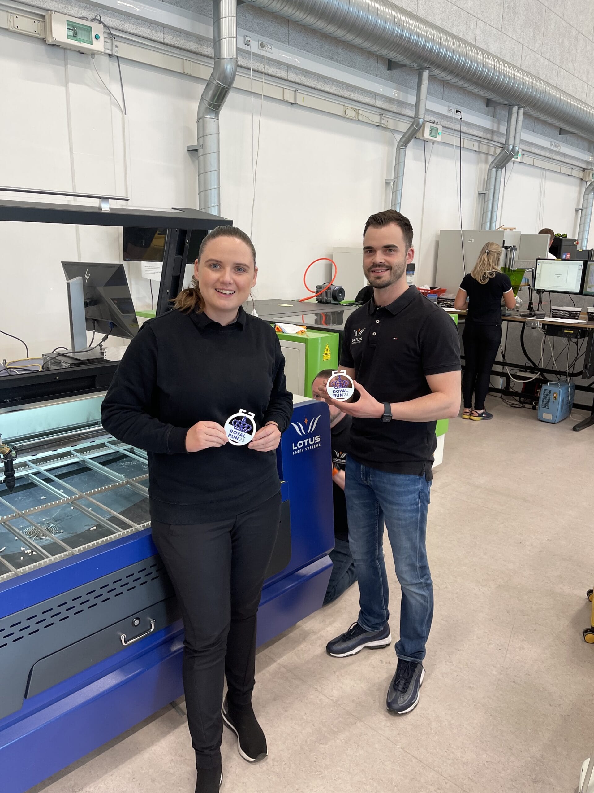 Royal Run Medals Revolutionised by Lotus Laser Systems