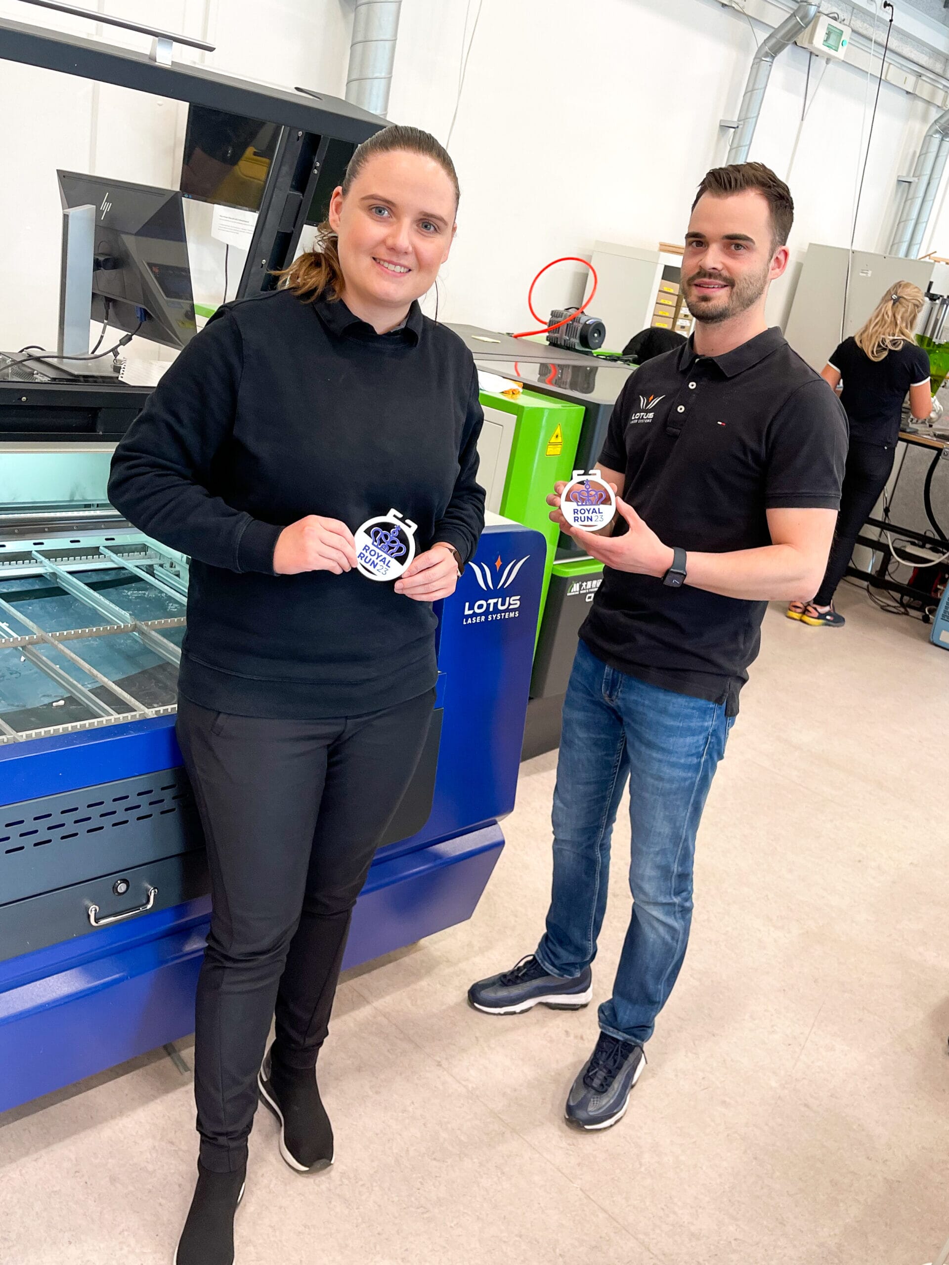 Royal Run Medals Revolutionised by Lotus Laser Systems