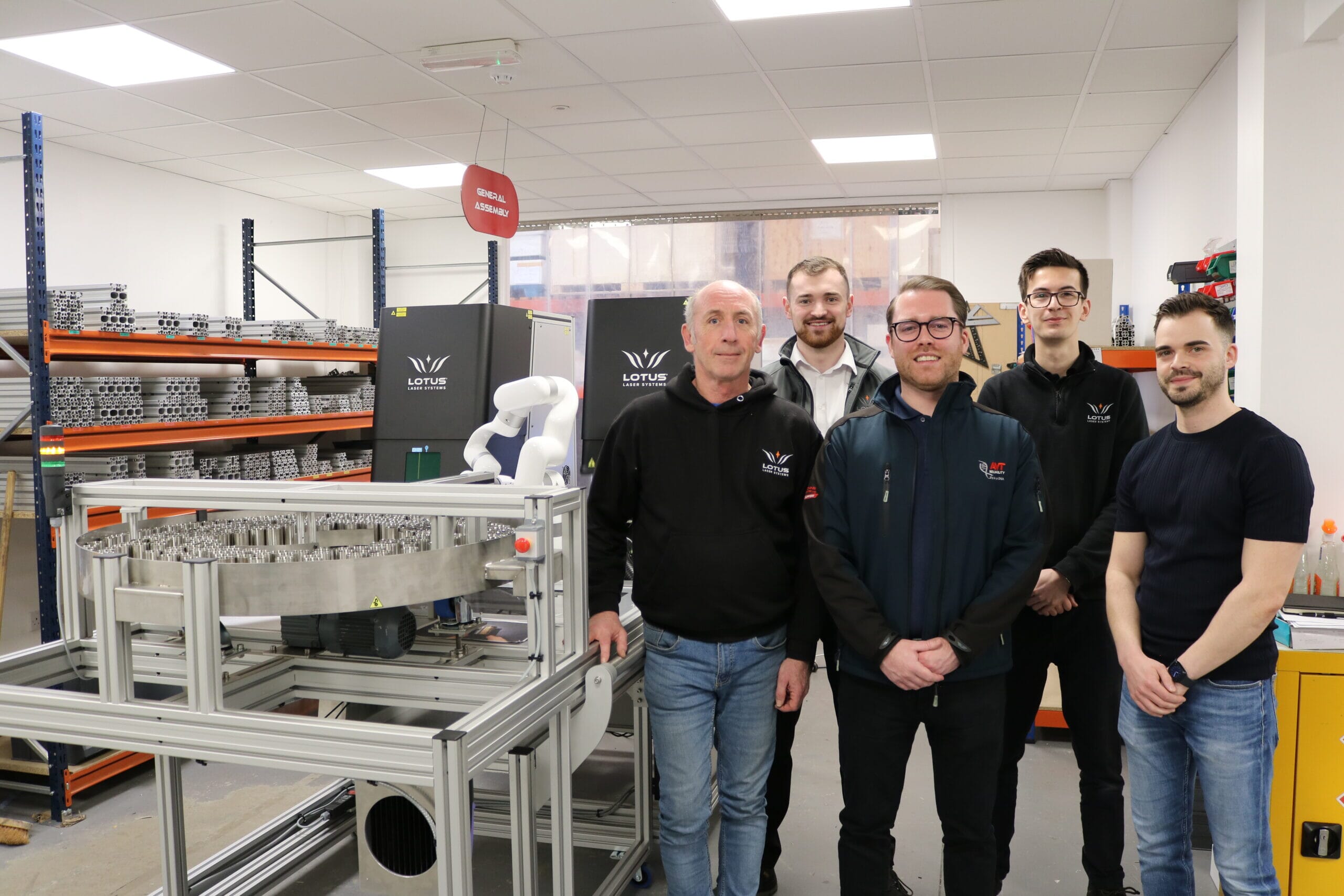 Lotus Laser Showcases Cutting-Edge Automated Cobot System